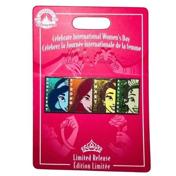 Disney | Other | Disney International Womens Day New Princess Pin Lr ...